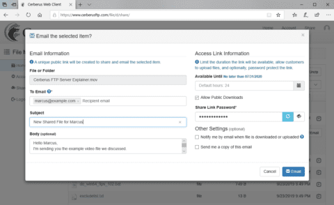 HTTPS Web Client | Cerberus FTP Server