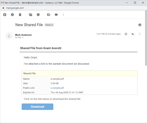 Public File Sharing | Cerberus FTP Server
