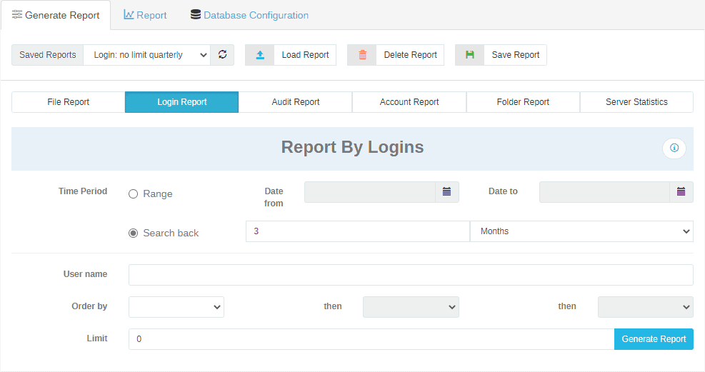 Emailing A Report Cerberus Support
